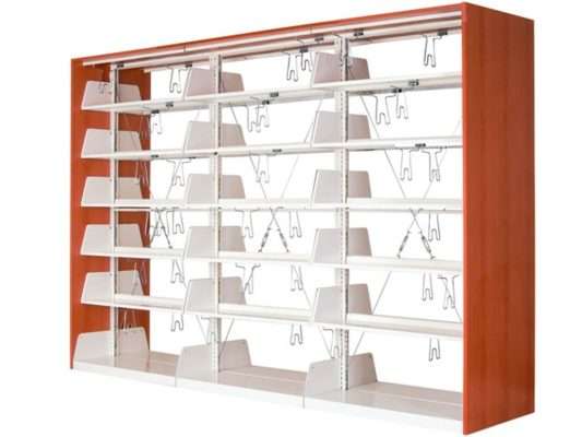 racks for library book shelving systems